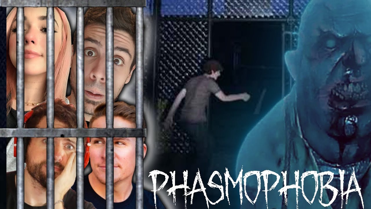 THE PRISON MAP! (Phasmophobia w/ Friends) - YouTube