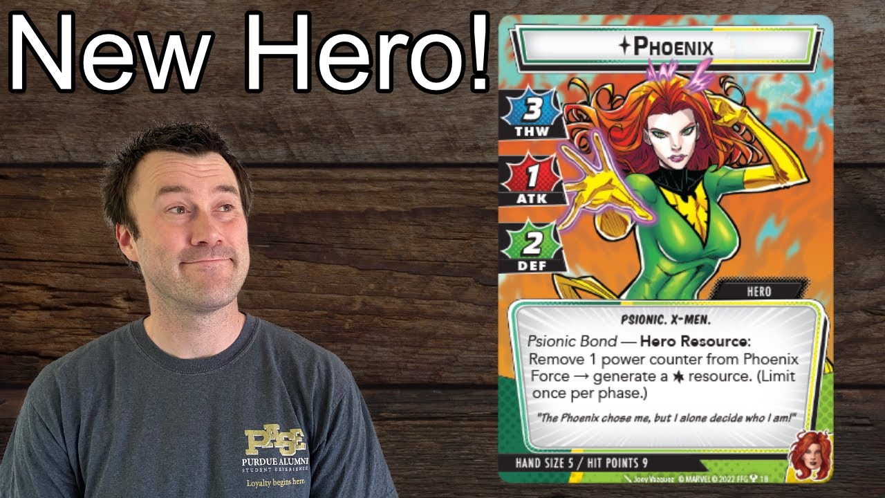 Phoenix Preview - Marvel Champions the Card Game - YouTube