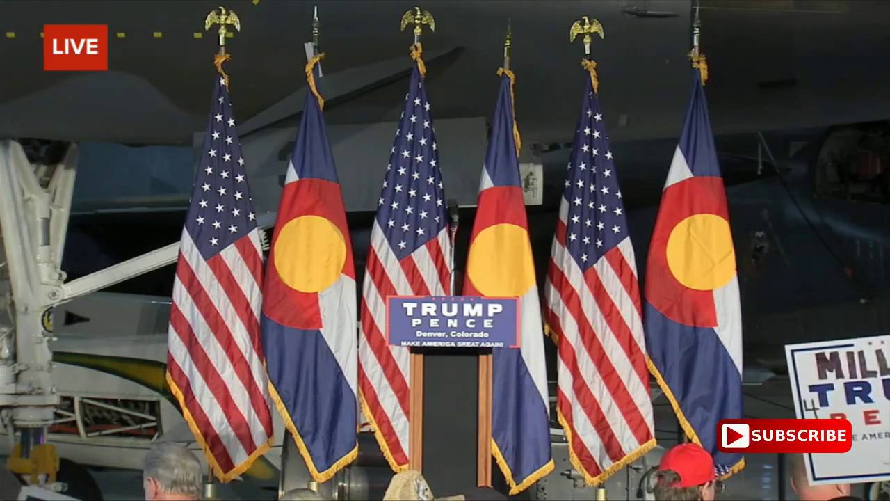 FULL EVENT Donald Trump Rally Speech in Denver, Colorado July 29, 2016 ...