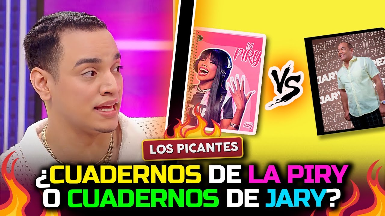 ¿Cuadernos de La Piry o Cuadernos de Jary? | Vive el Espectáculo - YouTube