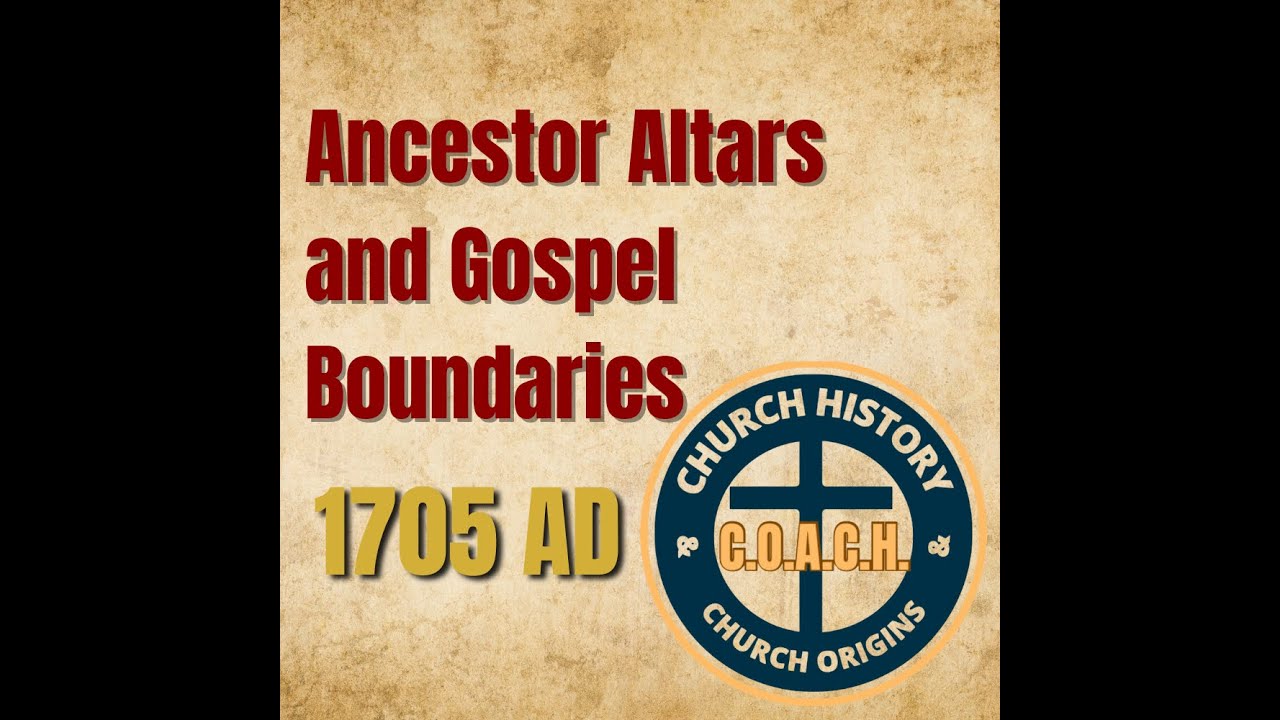 0050 - 1704 AD - Ancestor Altars and Gospel Boundaries - The Decision ...