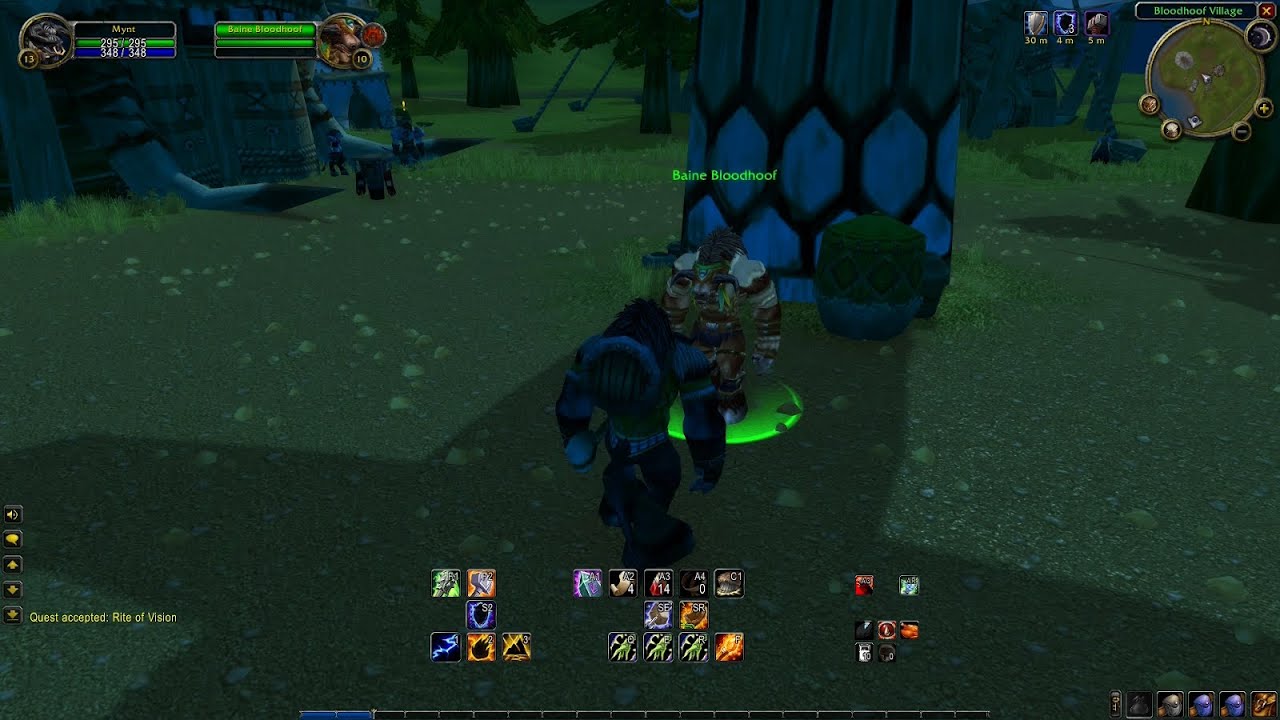 Mulgore Quests - Rite of Vision (1/3) (WoW Classic) - YouTube