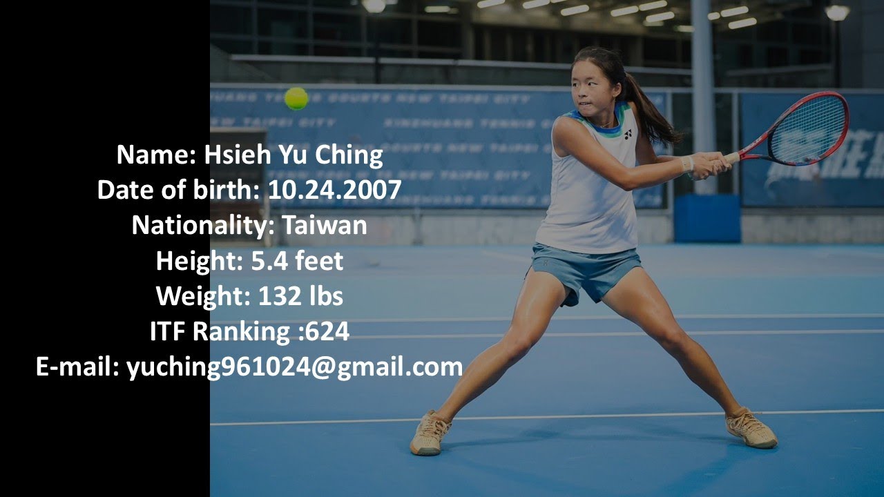 Hsieh Yu Ching - College Tennis Recruiting Video - Fall2026 - YouTube