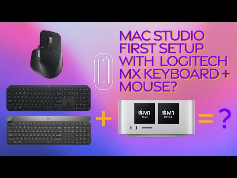 Mac Studio Setup using non Apple Keyboard + Mouse, feat Logitech MX!