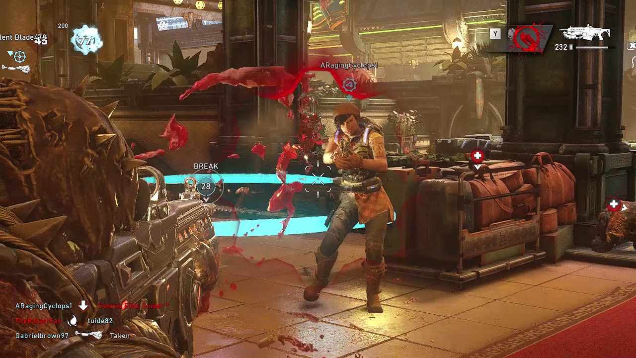 GEARS 5 Savage Swarm Drone Character Skin Multiplayer Gameplay Full HD ...