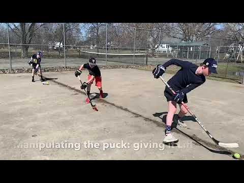 Stickhandling Drills* - YouTube