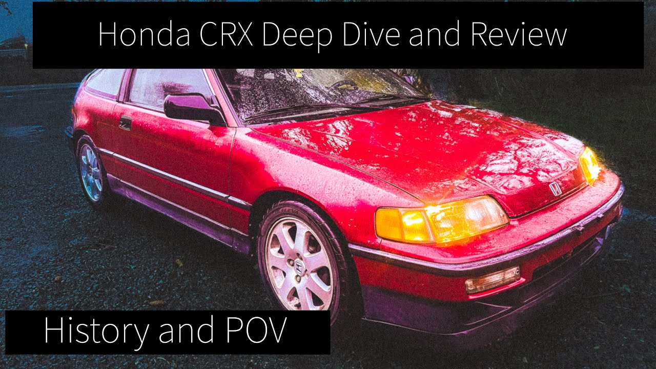 Honda CRX Deep Dive and Review (History and POV drive) - YouTube