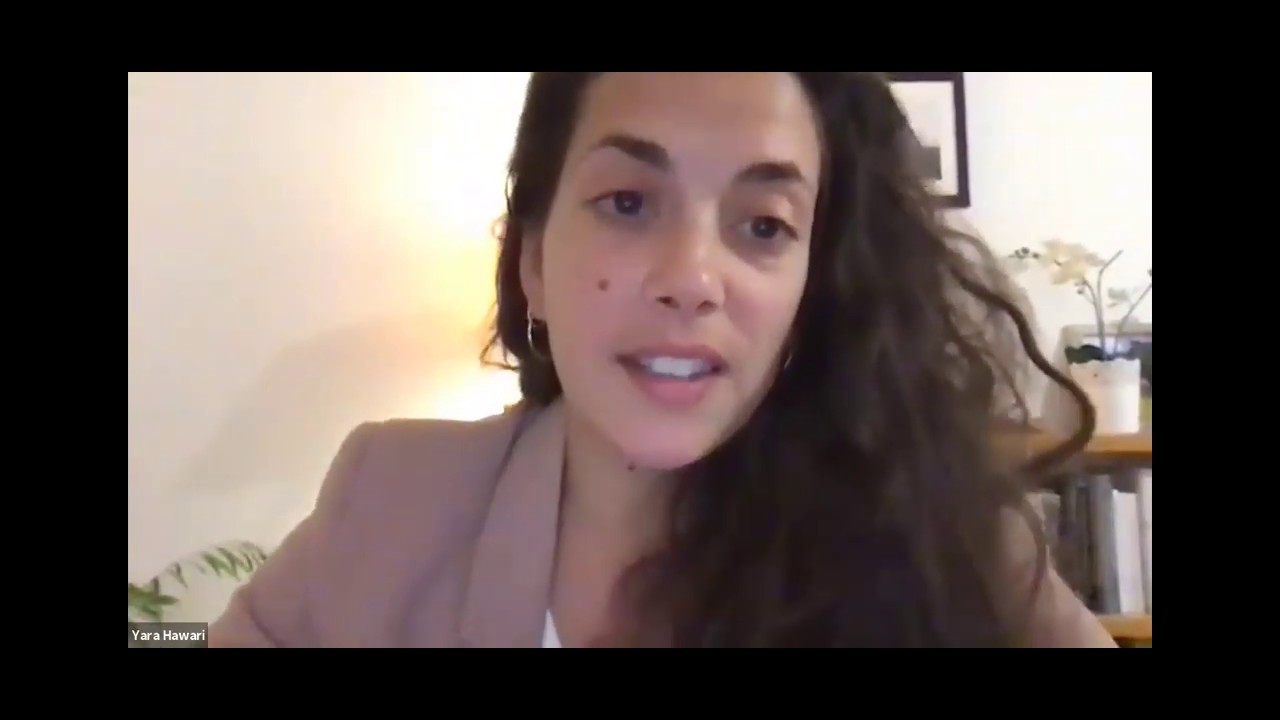 Nakba Rally 2020, Yara Hawari - YouTube
