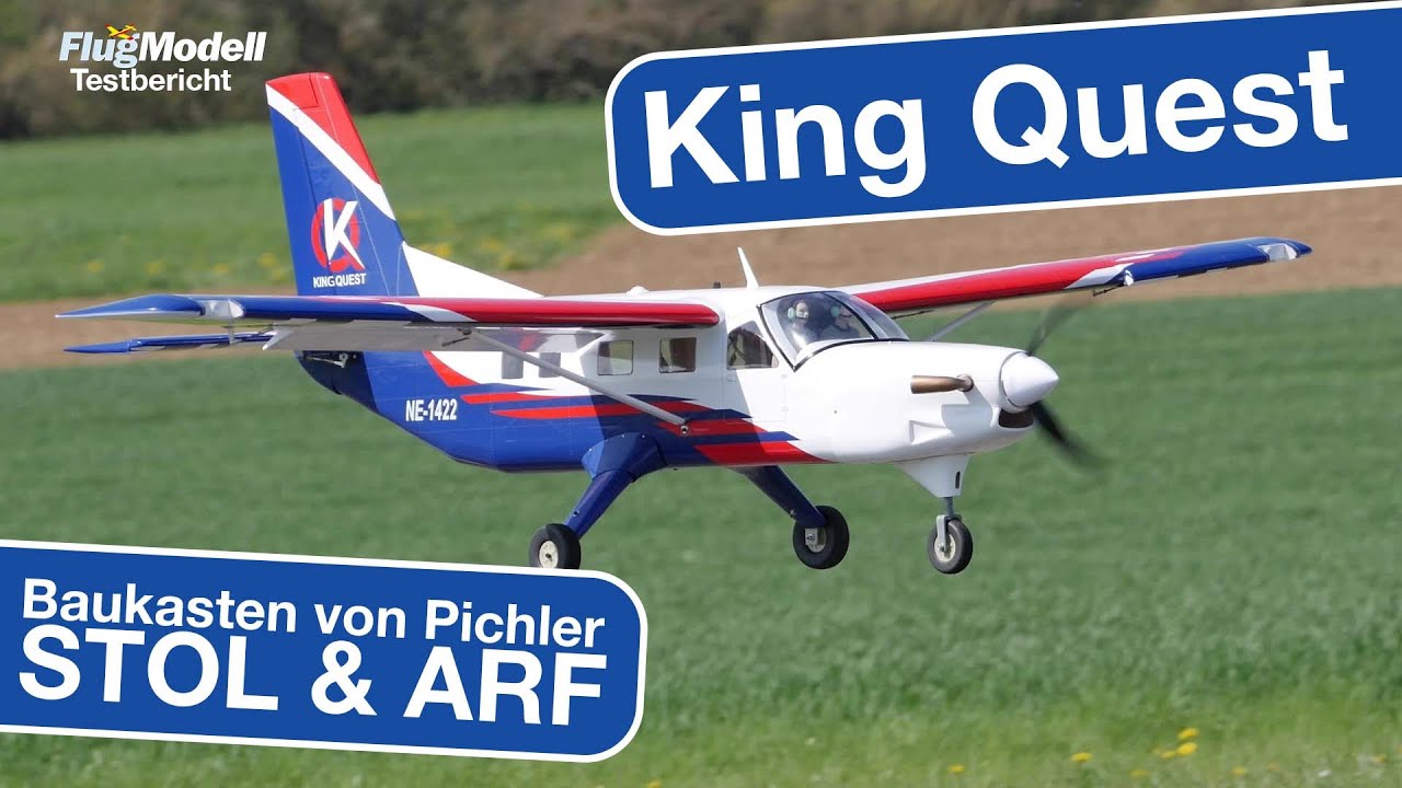 STOL-Modell King Quest 100 in ARF-Bauweise von Pichler - Video zum Test ...