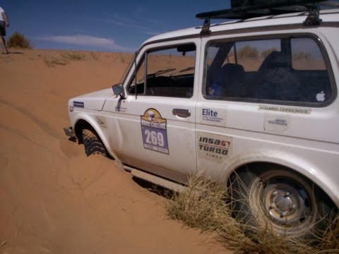 Terminiva Lada Niva) SE2013 Maroc Challenge Stage 6, Merzouga PMF ...
