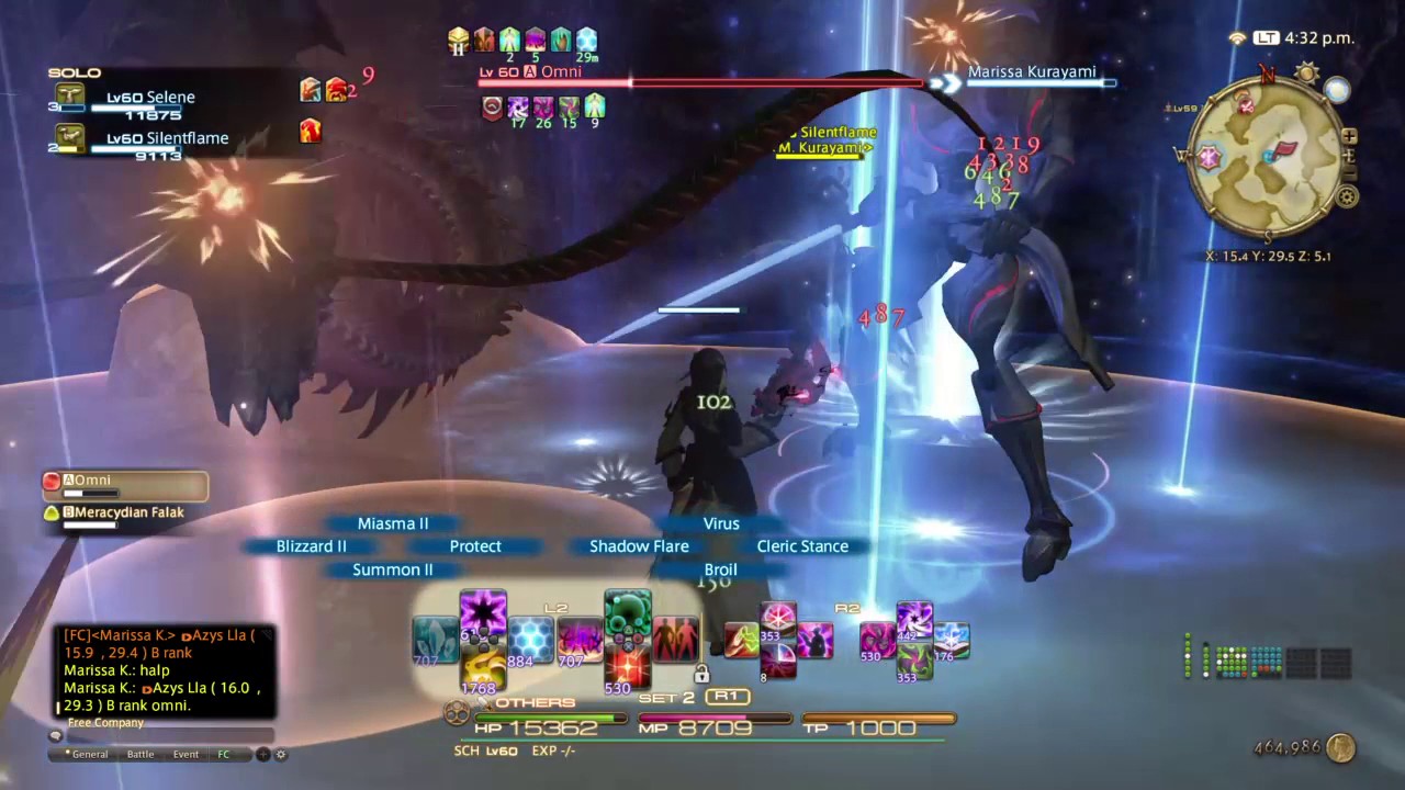 FINAL FANTASY XIV Vs Omni solo. - YouTube
