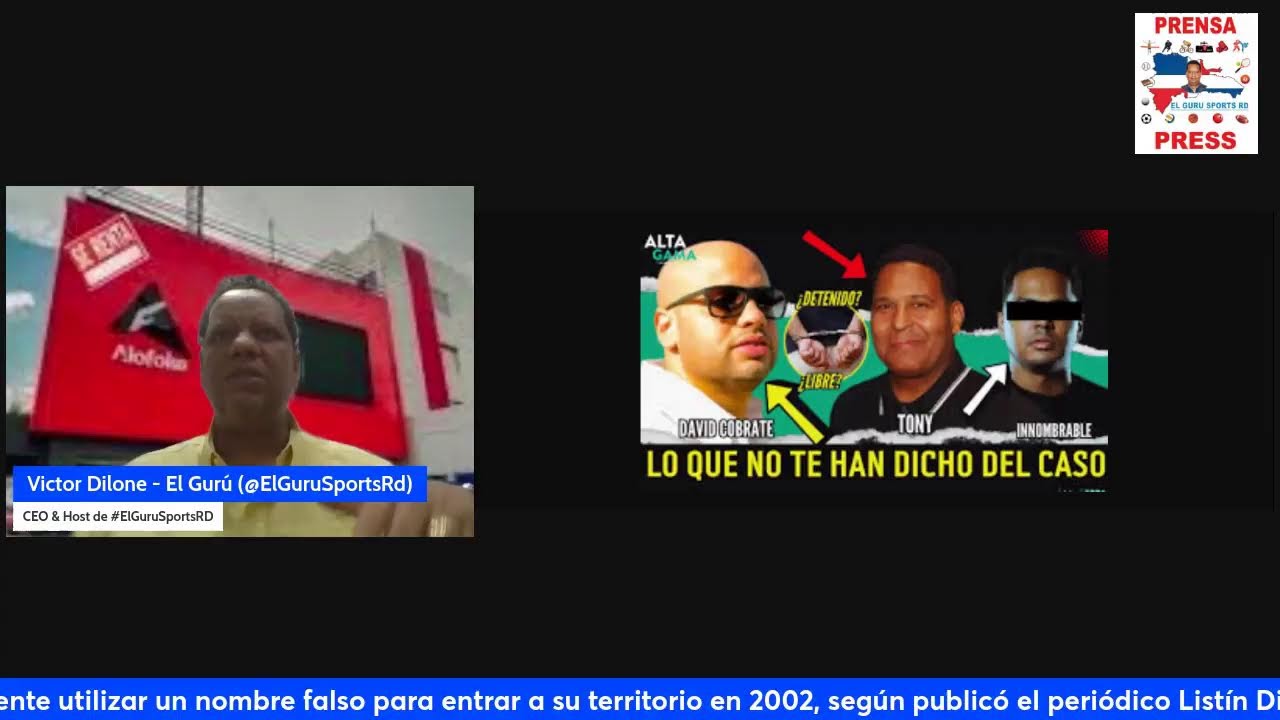 El Caso de David "Cobrate" Jimenez: Es Socio o No de #Alofoke; Su ...