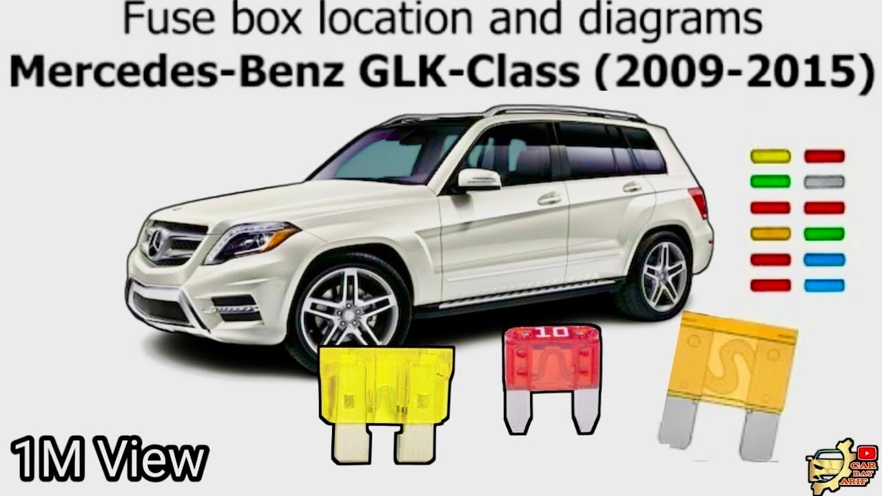 Mercedes GLk 250 Fuse Box Location Mercedes Glk Fuse Box Diagrams 