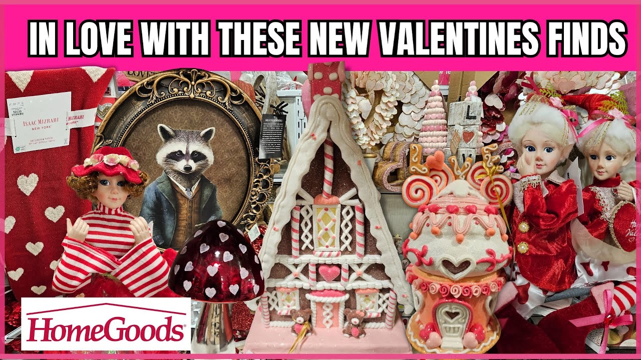 HOMEGOODS 💖 VALENTINES 2024 💖DECOR IN FULL SWING! Valentines ...