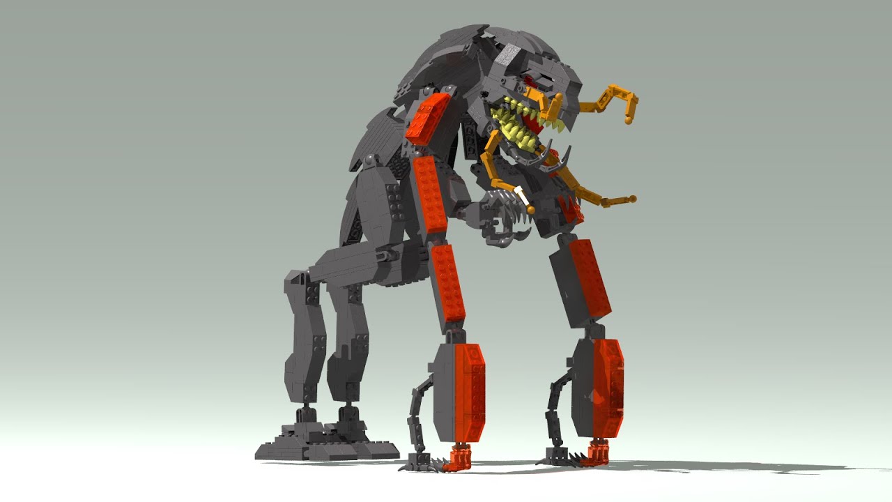 LEGO MUTO Prime Render *MOC* - YouTube