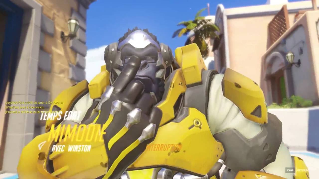 [WINSTON] I AM AN ANGRY MONKEY - OVERWATCH - HL - YouTube