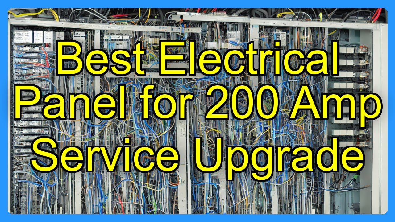 Best Electrical Panel for 200 Amp Service Upgrade - YouTube