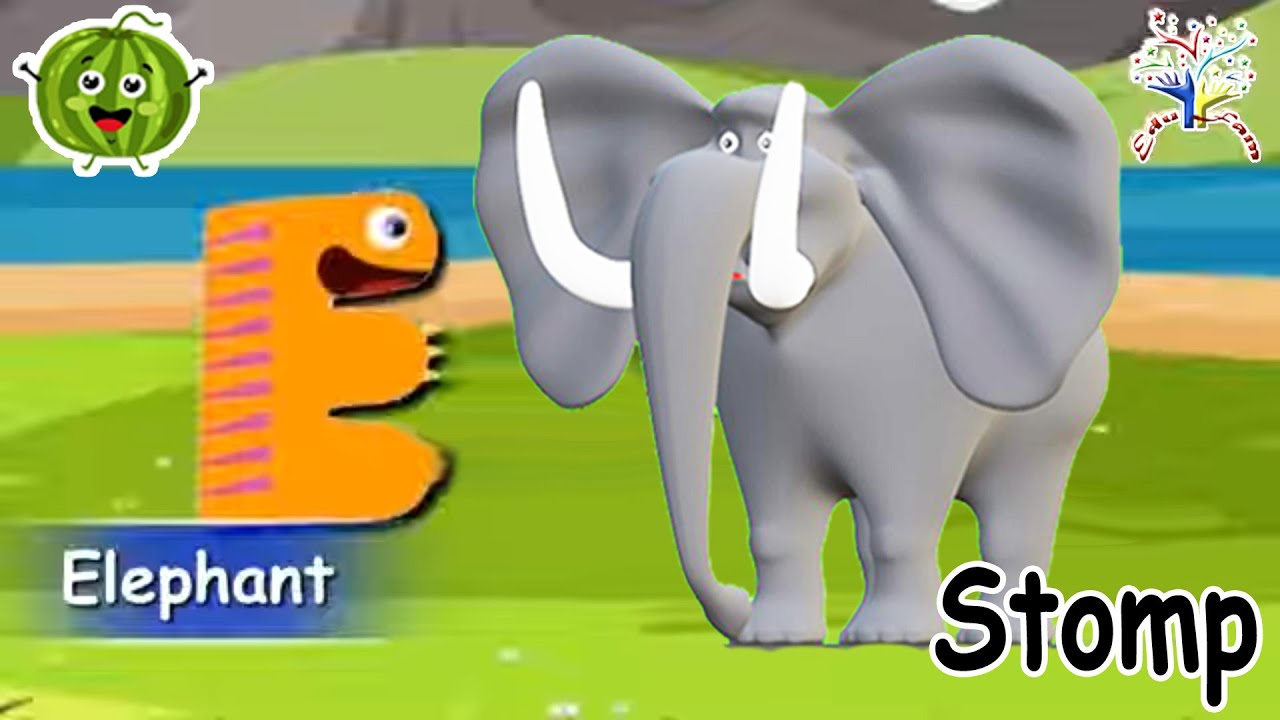 ANIMAL Alphabet SONG! 🐘 A to Z Safari Adventure with REAL Sounds ...