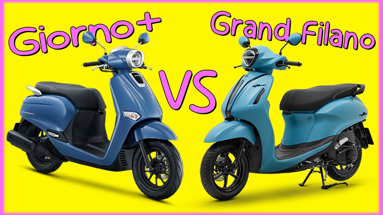 Honda Giorno+ เทียบกับ Yamaha Grand Filano ศึกค่ายญี่ปุ่นทรงอีตาลี ...