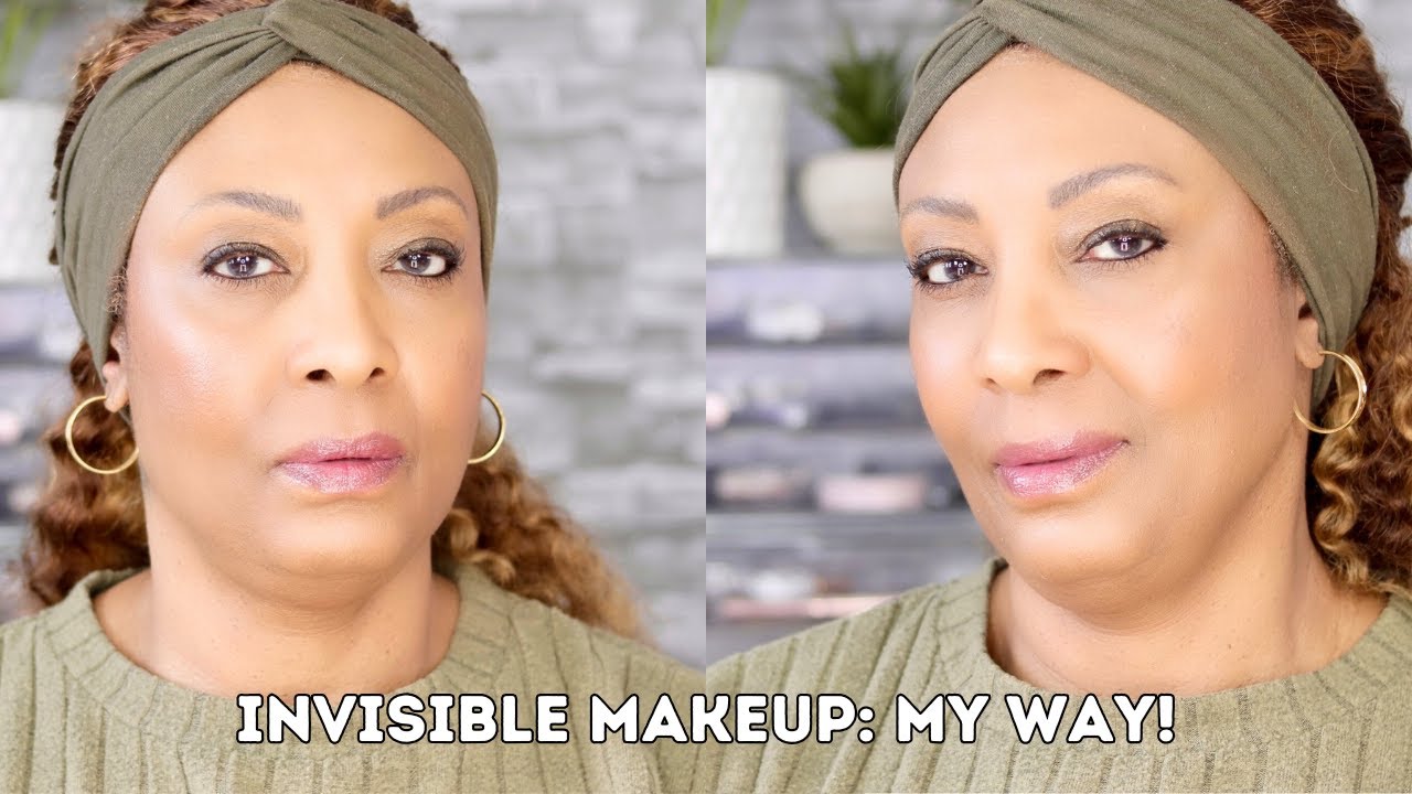 Putting my spin on the invisible makeup look/ No Makekup Makeup Look # ...