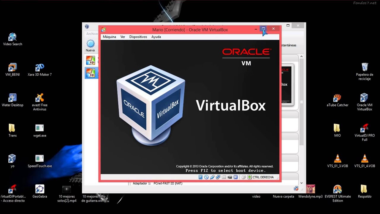 Instalacion de una maquina vitual con VirtualBox - YouTube
