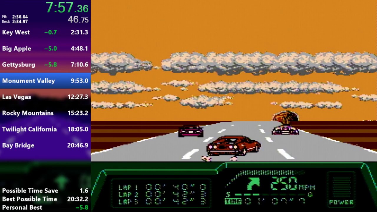 Rad Racer II Speedrun - 20:27 - YouTube
