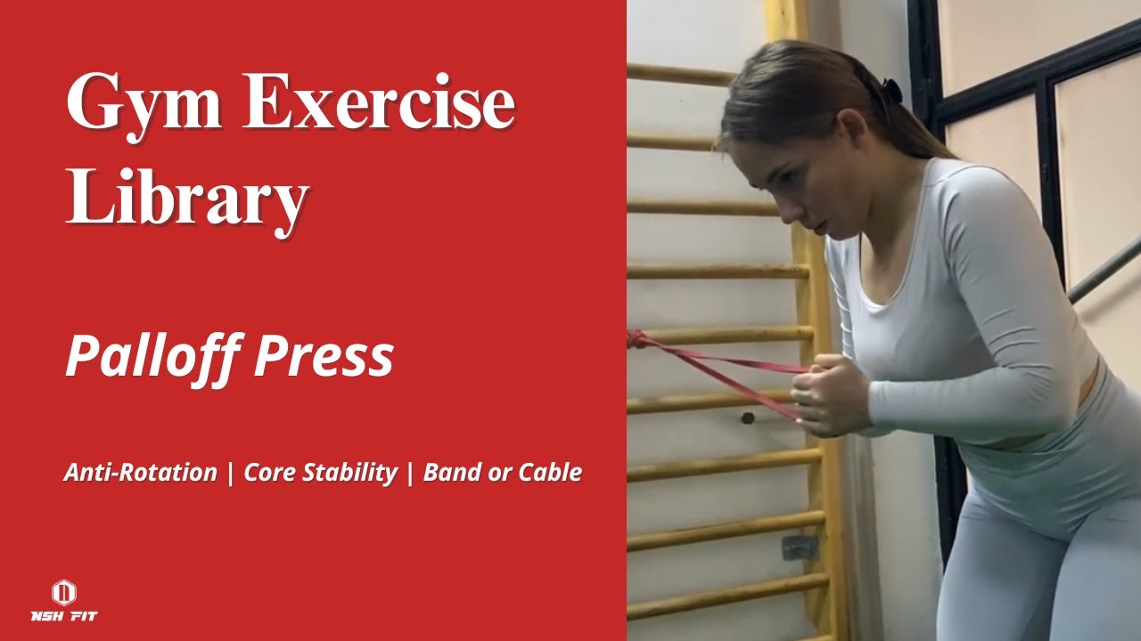 How to Do the Palloff Press | Anti-Rotation Core Exercise Tutorial ...
