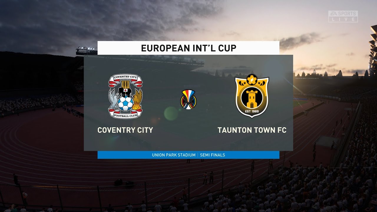 Pre Season Tournament European International Cup (Game 4) - Coventry ...