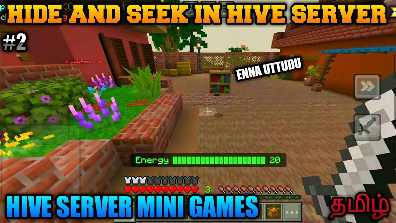 Hide and seek in Hive server #2 | Hive server mini games | Tamil ...