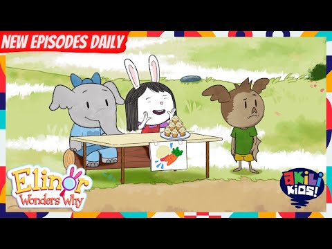 Elinor Wonders Why | Colourful And Tasty! | Akili Kids!