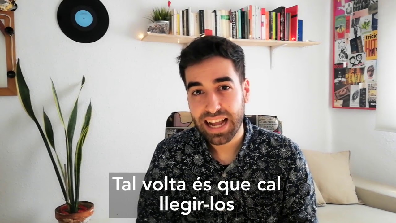 Anna Marí i Nelo Gómez reivindiquen #elvalordelsllibres - YouTube