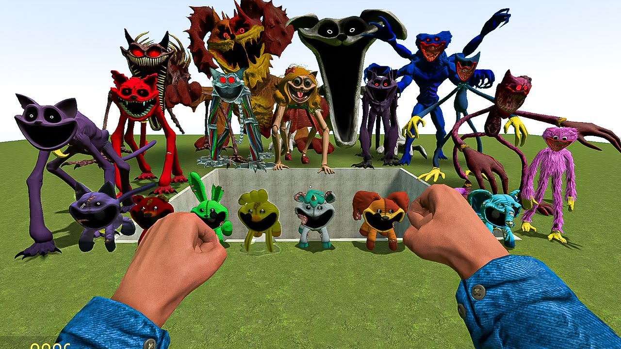 NEW EVOLUTION OF ALL CATNAPS VS ALL DOGDAYS EVOLUTION In Garry's Mod ...