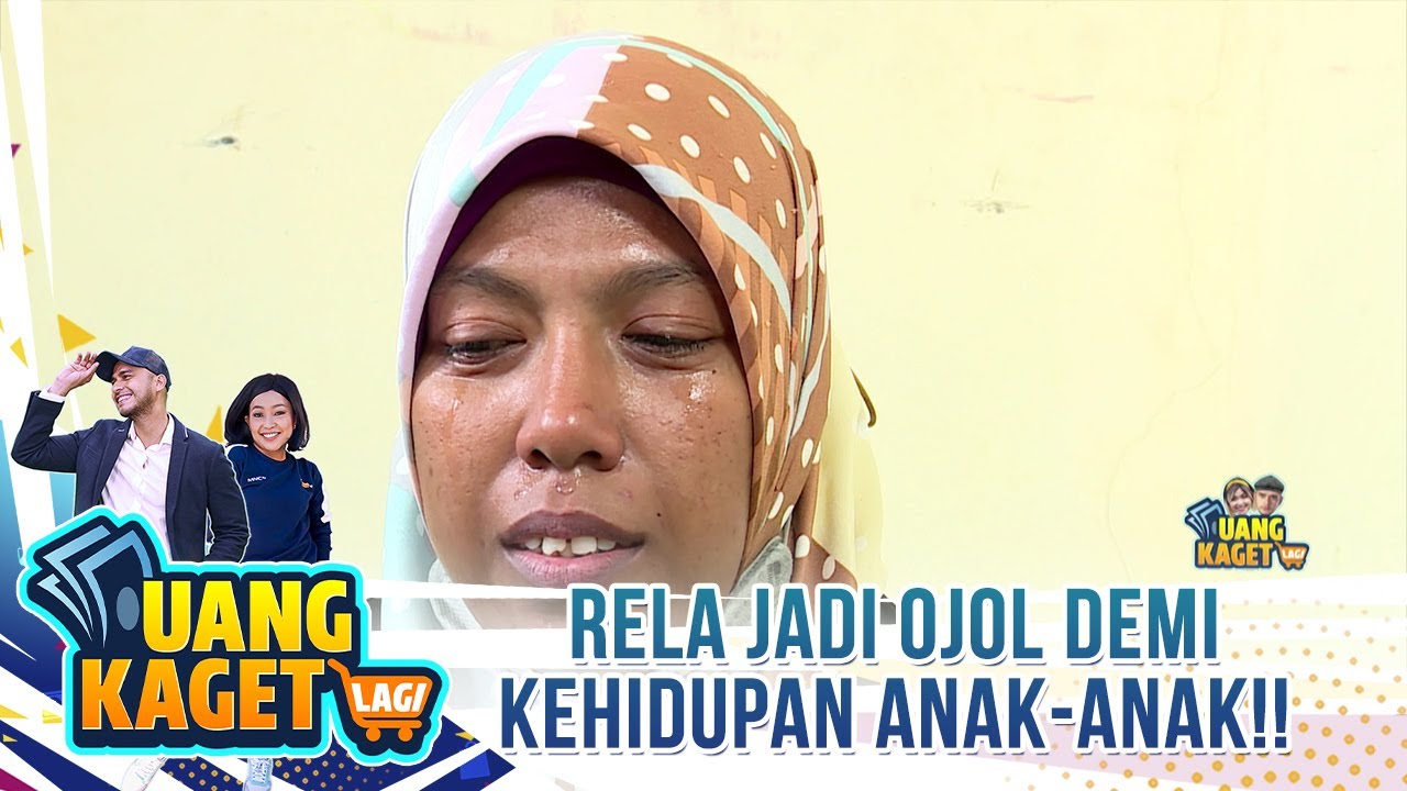 Rela Jadi Ojol Demi Kehidupan Anak-Anak!! - Uang Kaget Lagi - YouTube