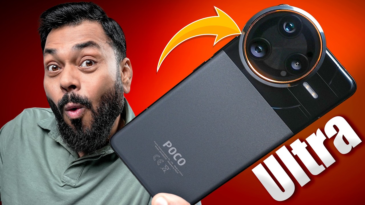 POCO F7 Ultra Unboxing & First Look ⚡The Ultra Flagship Under ₹50K ...