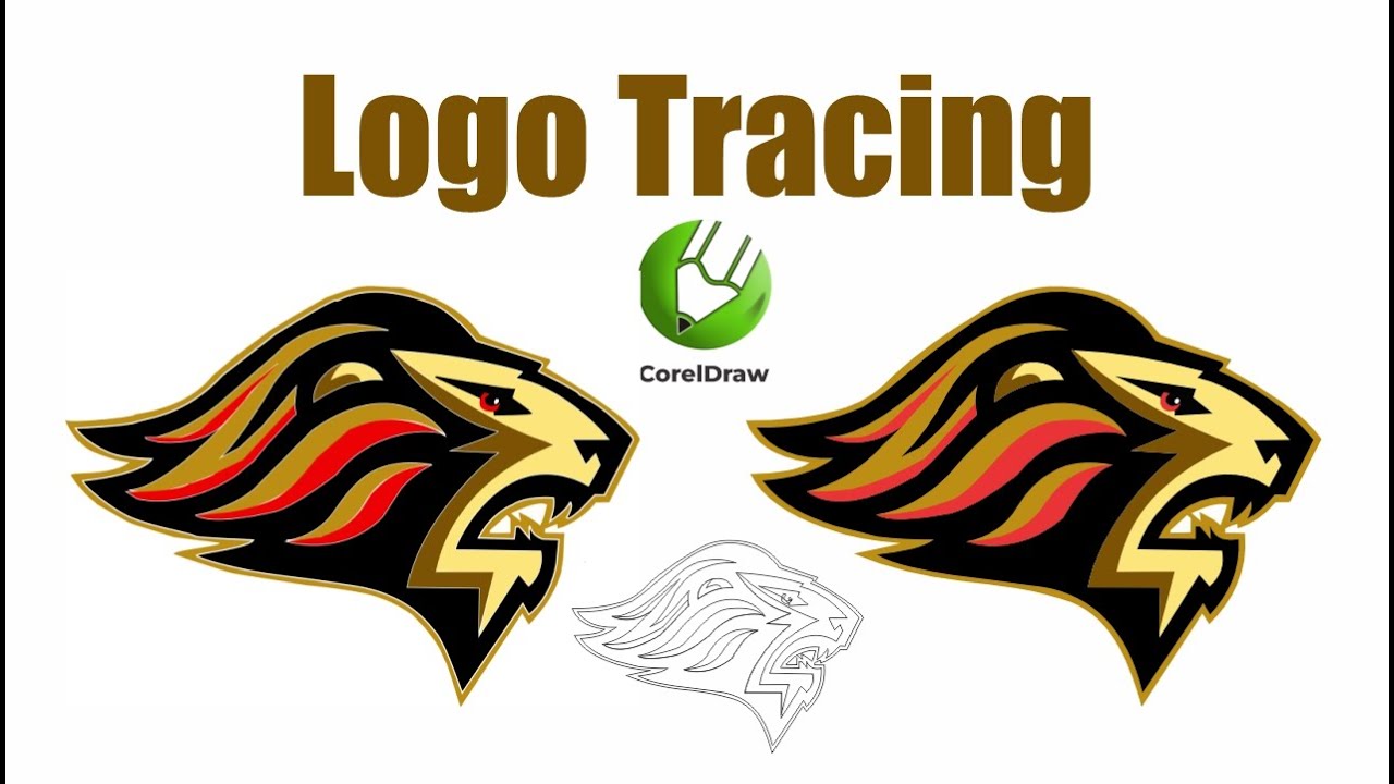 CorelDraw Shortcut & Easy Logo Tracing. - YouTube