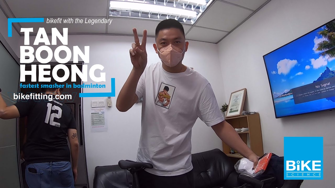 BikeFitting.Com with Tan Boon Heong , World Record Badminton Holder for ...