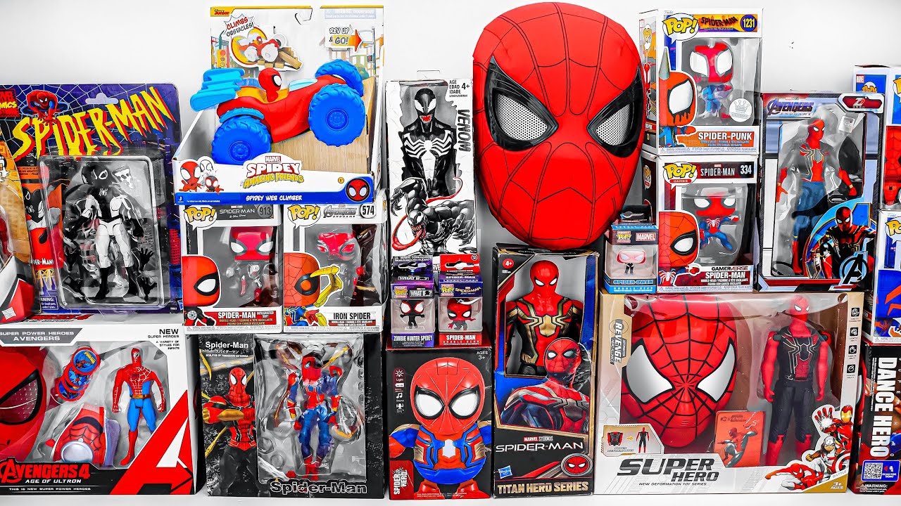 Spider-Man Toy Collection Unboxing Review| Spidey and His Amazing ...