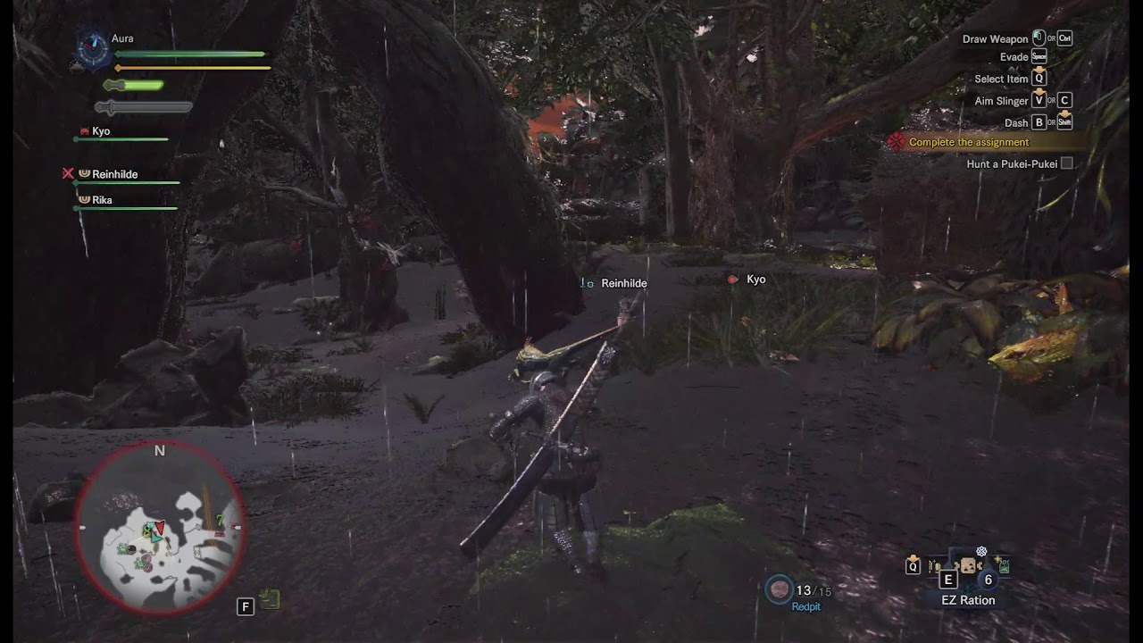 Bizarre monhun adventure with Rei - Monster Hunter World - YouTube