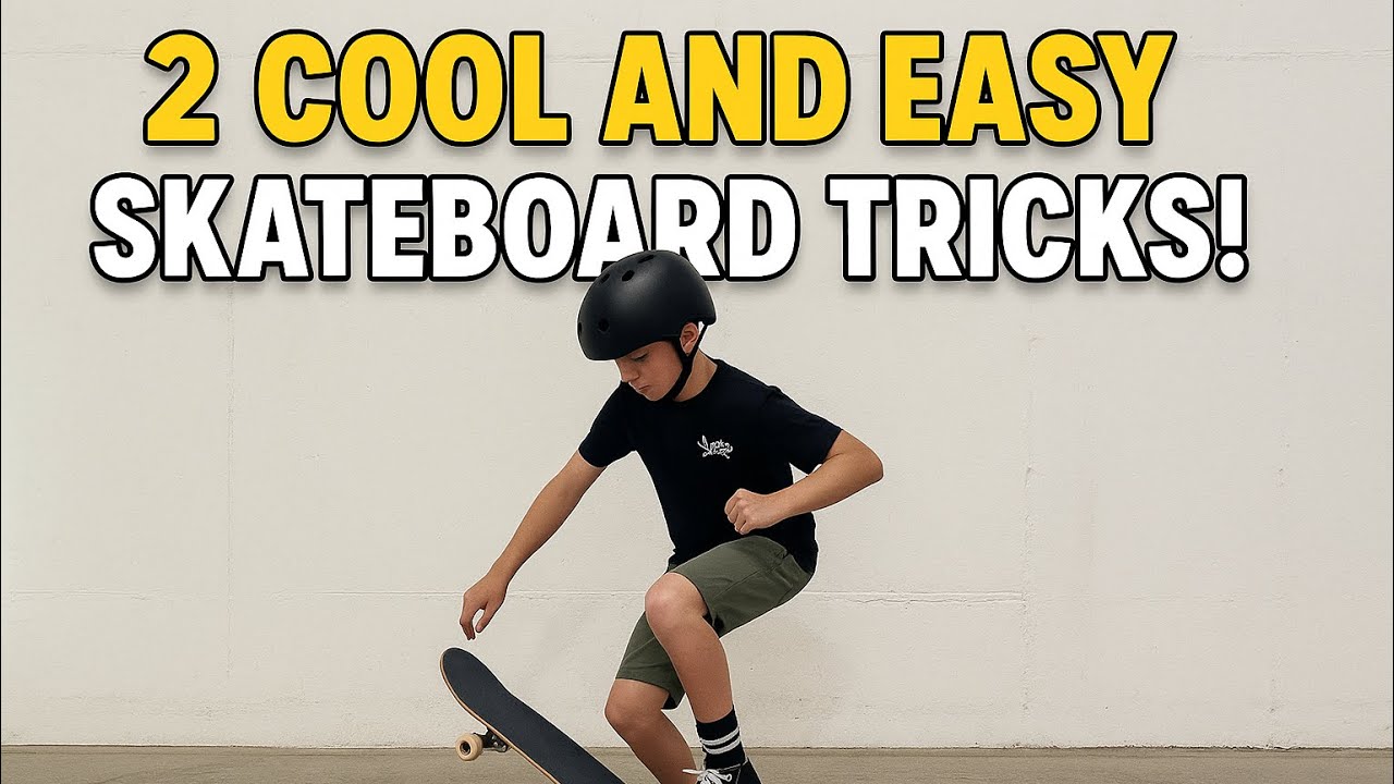 2 Cool and Easy Skateboard Tricks! - YouTube