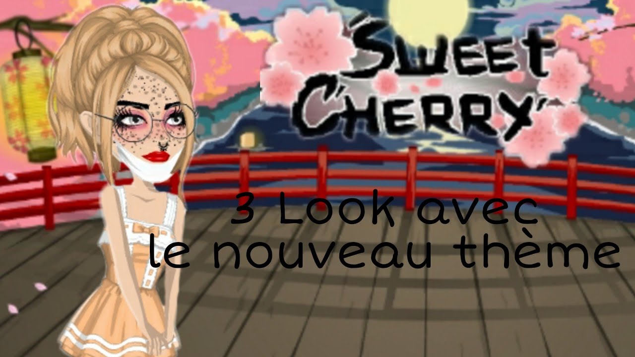 [MSP] 3 look avec le nouveau thème {Sweet Cherry} - YouTube