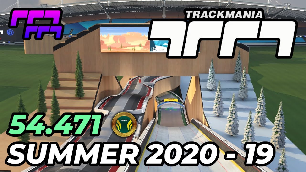 TrackMania 2020 - Summer 2020: 19 - 54.471 [PB] - YouTube
