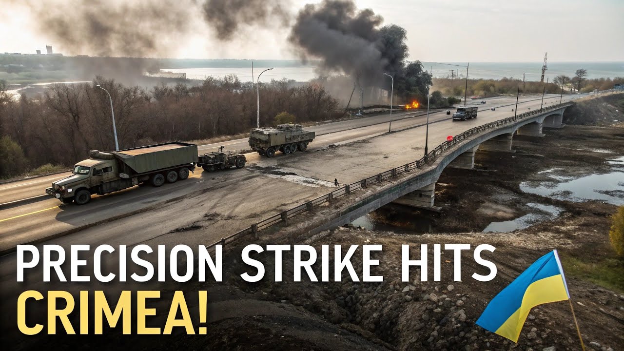 Ukraine’s Precision Strike Devastates Key Logistics Route to Crimea ...