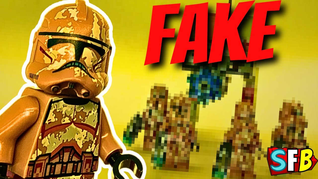Fake Lego Geonosis Battle Pack Review | (They make those?) - YouTube