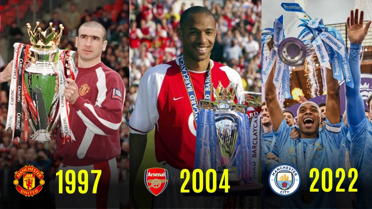 ALL PREMIER LEAGUE WINNERS FROM 1992 - 2022 - YouTube