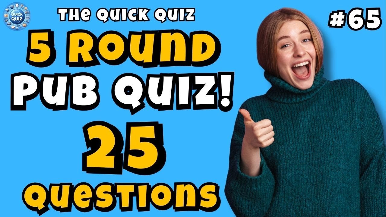 #65 Ultimate Pub Quiz: Picture, News, Alphabet, Connections & General ...