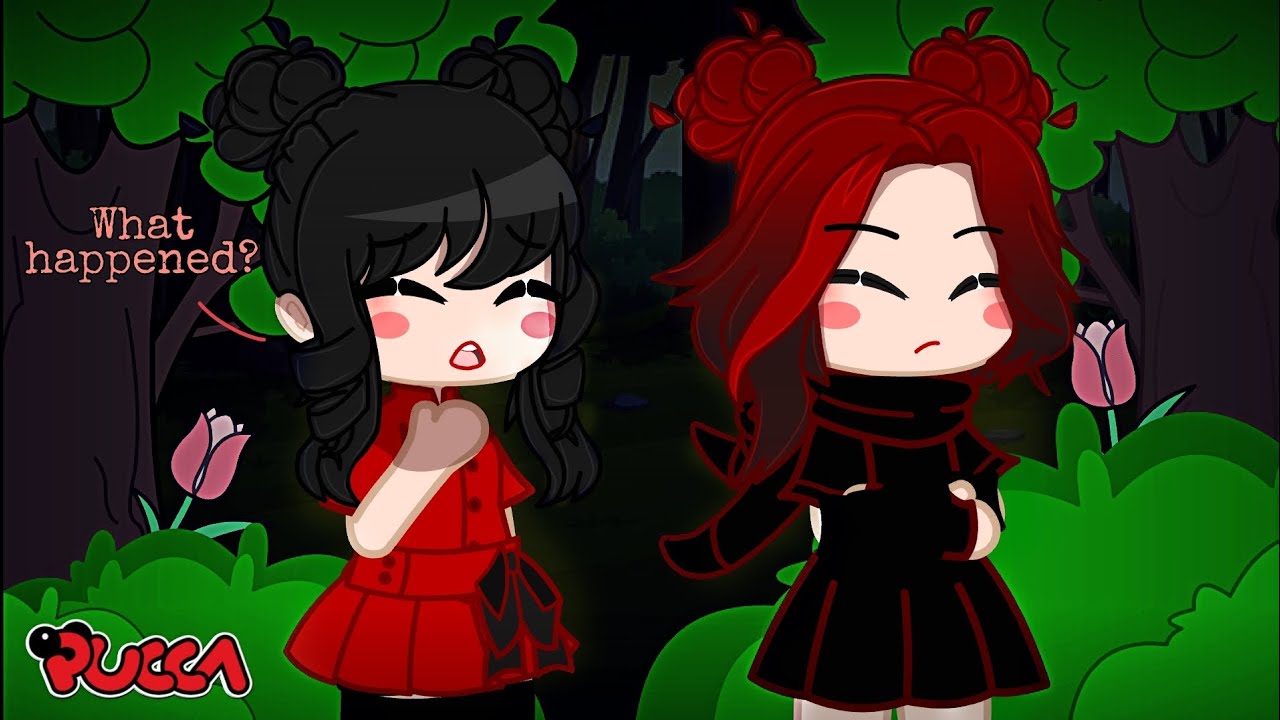 What happened? || Pucca meets Evil Pucca || AU || Gacha Club - YouTube