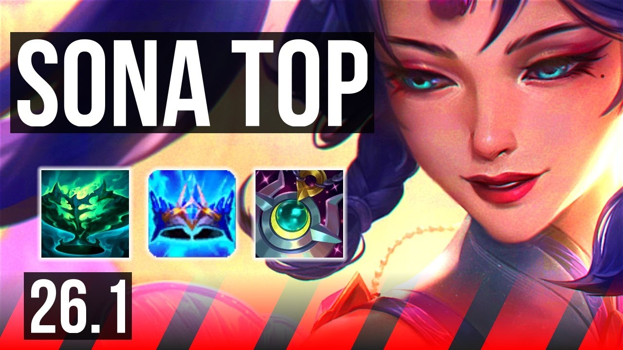 SONA vs DR. MUNDO (TOP) | Good KDA: 3/1/22, 26K damage | BR Grandmaster ...