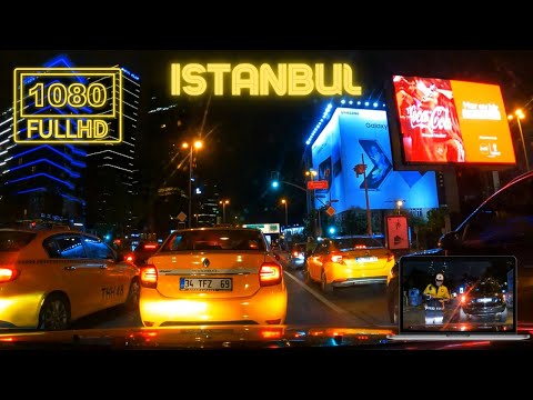 Istanbul - Besiktas Police Control / Night Drive Tour 2022 | Toyota Camry