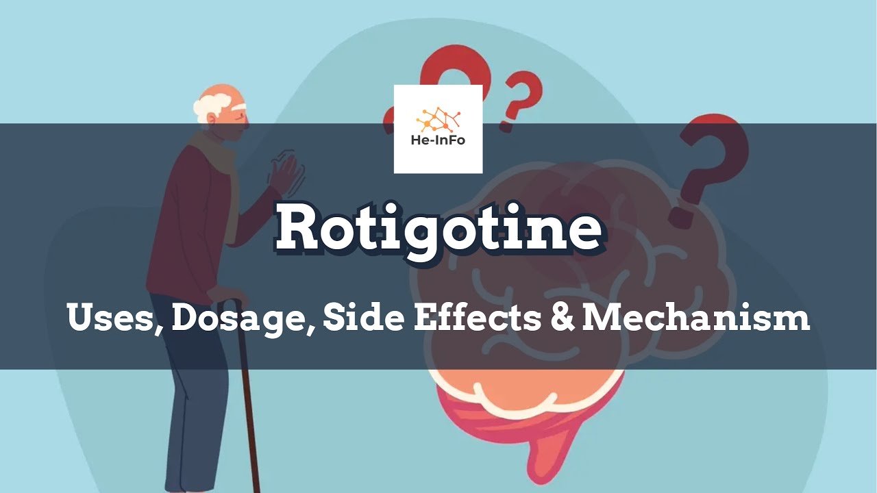 #rotigotine | Uses, Dosage, Side Effects & Mechanism | Neupro - YouTube