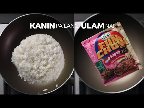 Try UFC Fun Chow! Kanin pa lang, Ulam na!